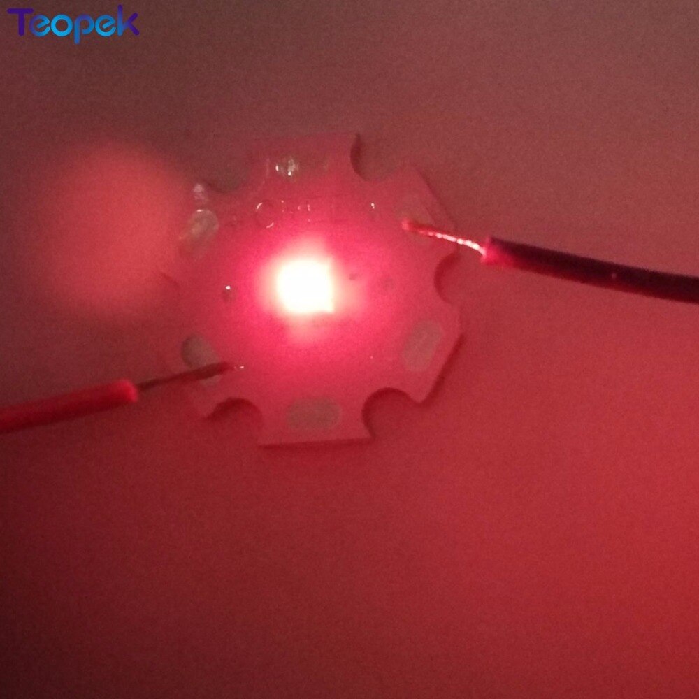 10 stücke Cree Xlamp XP-E weit rot 730NM 3W LED Pe... – Grandado