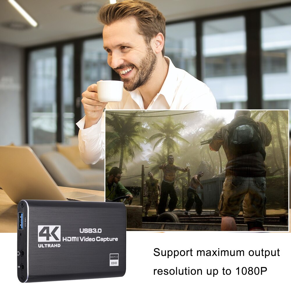 4K HDMI Game Video Capture Card USB3.0 1080P Grabb... – Vicedeal
