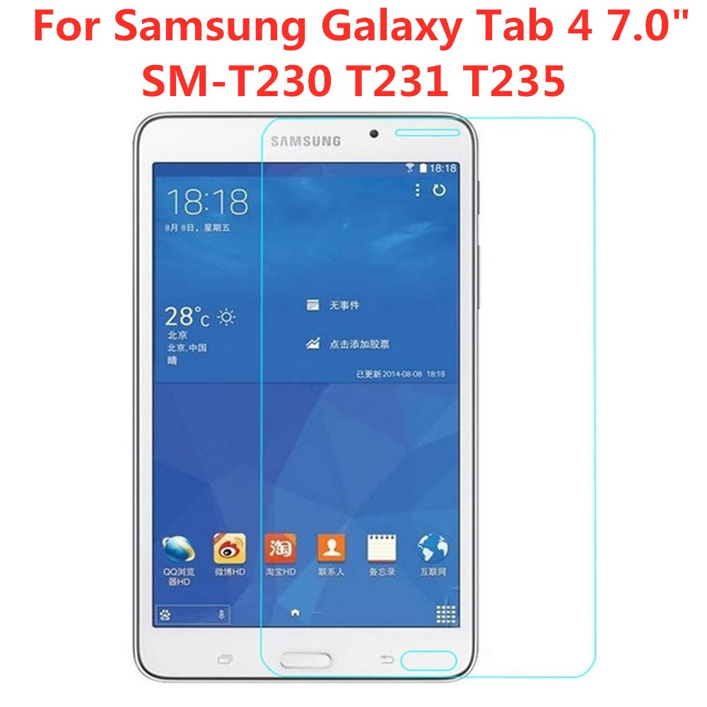Vidrio Templado 9H para Samsung Galaxy Tab 4, Prot... – Grandado