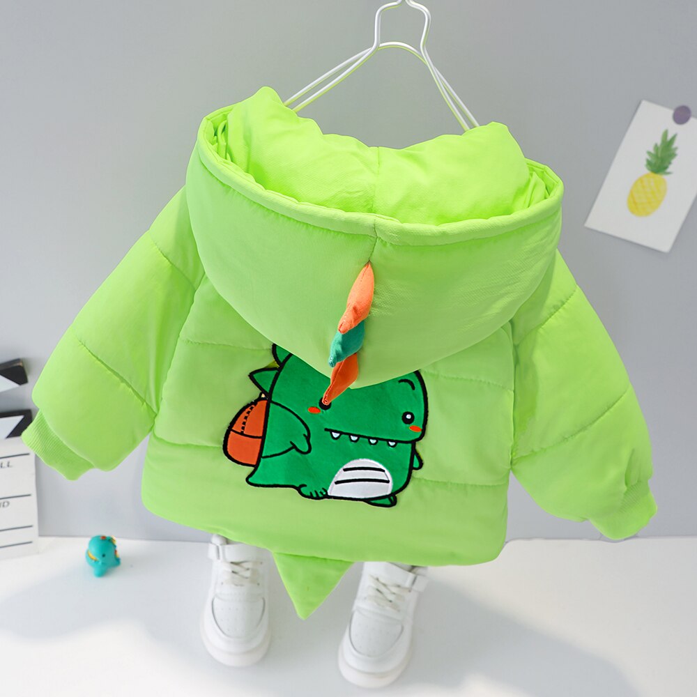 Hooded Cartoon Baby Kids Coats Toddler Girls Zippe... – Vicedeal