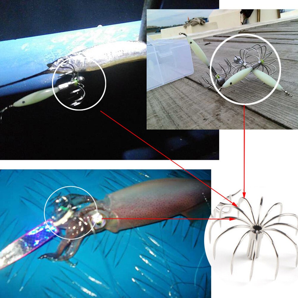 5 teile/los Edelstahl Tintenfisch Explosion Stiefe... – Grandado