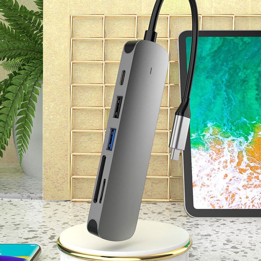 100W Usb-C Pd Fast Charge Thunderbolt 6 In 1 Usb 2... – Grandado