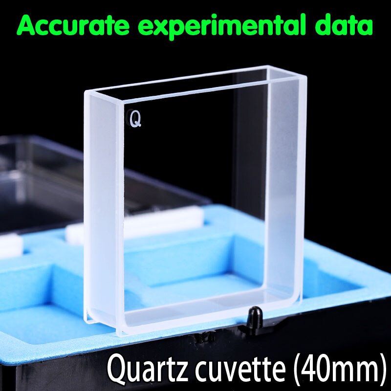 40mm Quartz cuvette cell （large area photopermeabi... – Grandado
