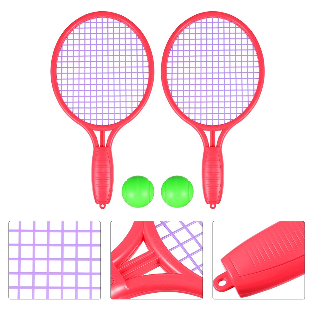 1 Set Kids Tennis Racket Set Met Kids Outdoor Spor... – Grandado