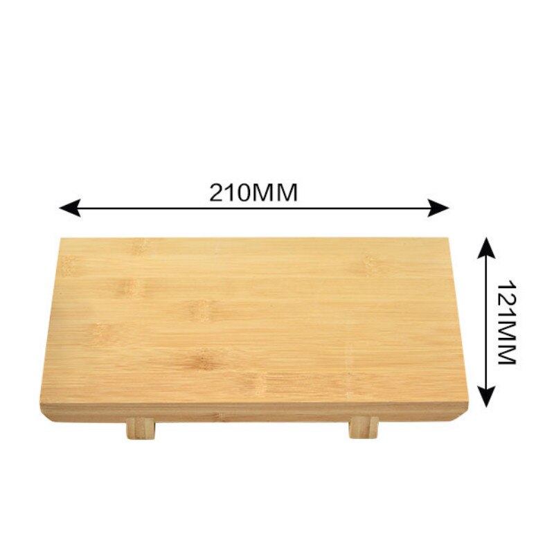 Bamboo Sushi Board Rectangular Sushi Platform Cook... – Grandado