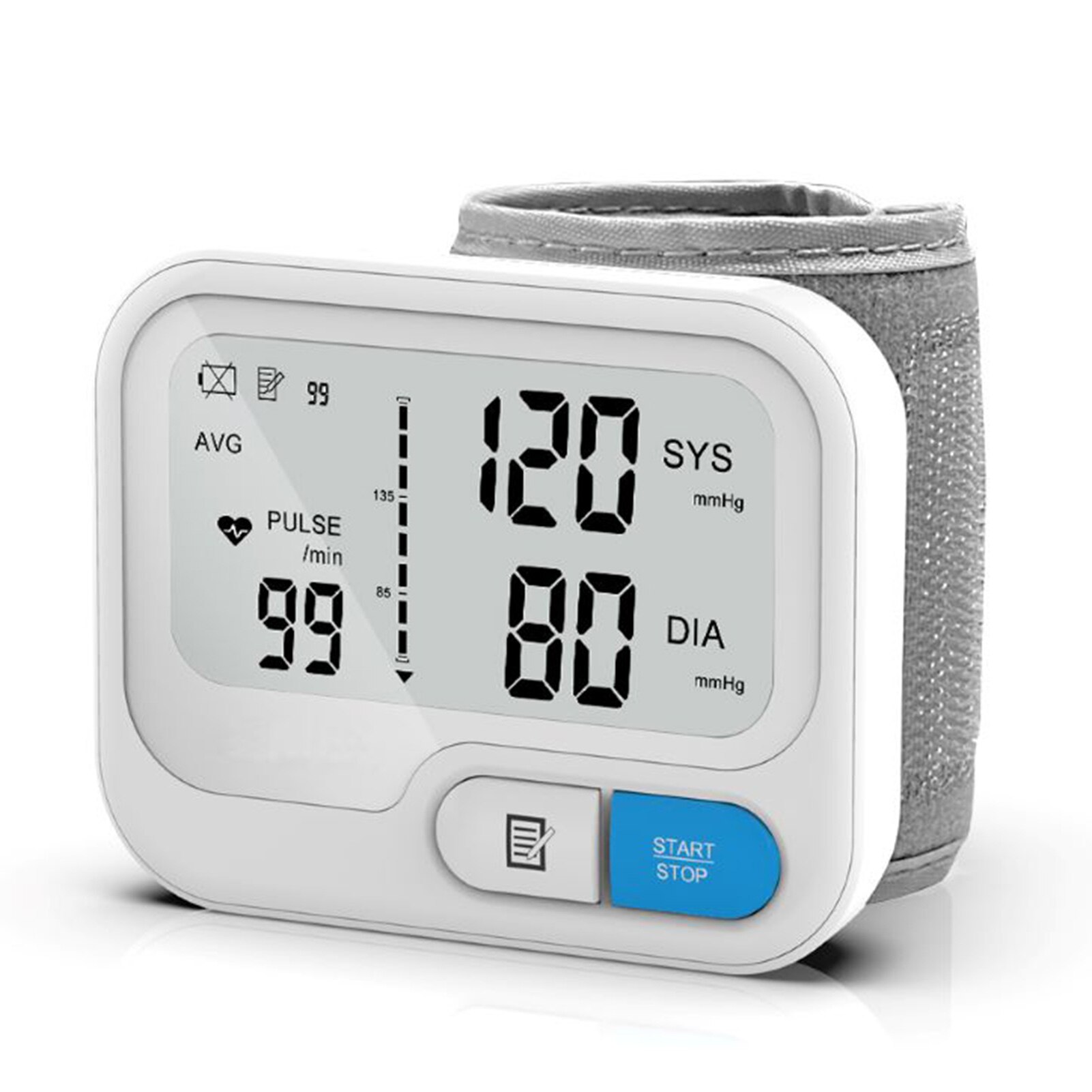 Portable Digital Upper Arm Blood Pressure Monitor ... – Vicedeal