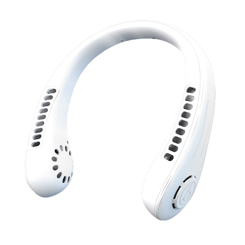 Bladeless Fan Hanging Neck Leafless Fan Rechargeab... – Grandado