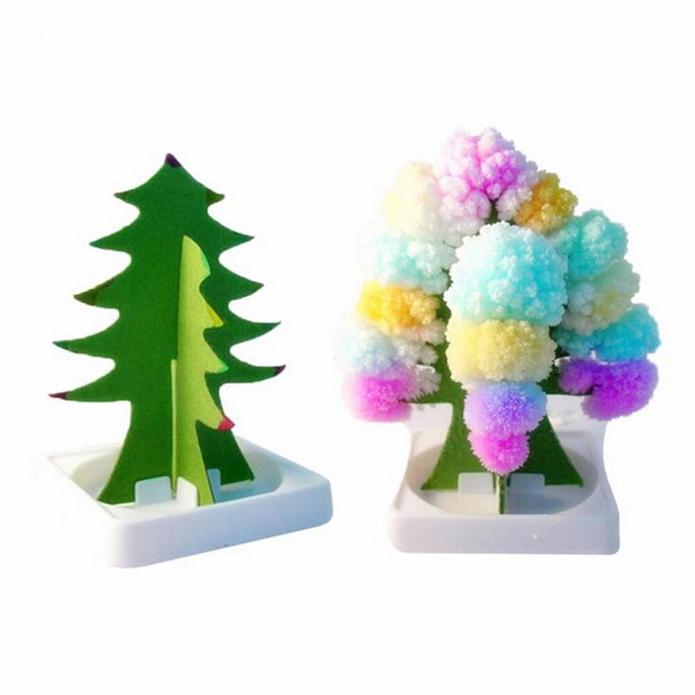 Crystal growing kit Toys Colorful Magic Tree Paper... – Grandado