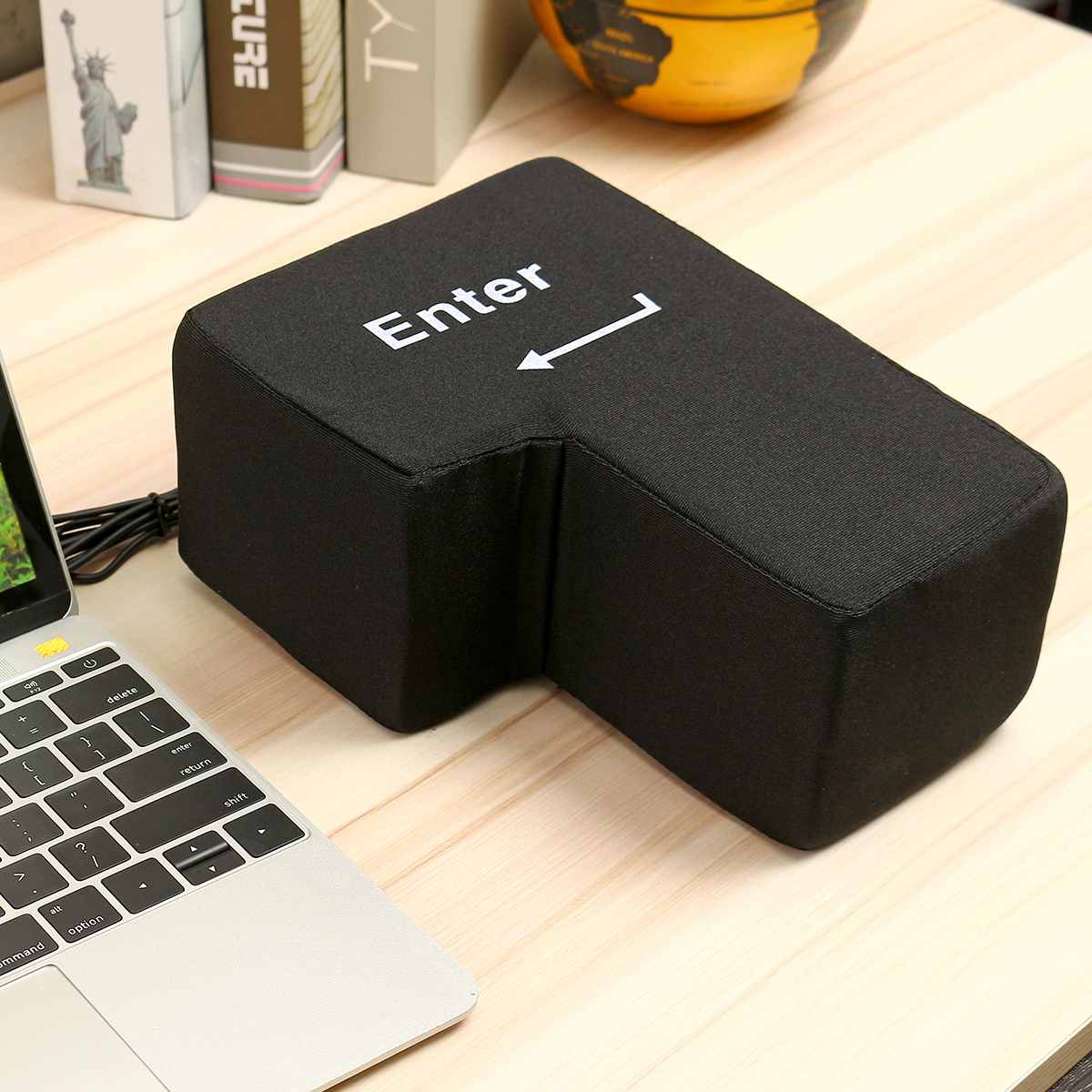 USB Enter Key Vent Pillow Soft Computer Button Ret... – Grandado