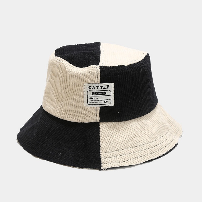 Top Fall Winter Hat Corduroy Bucket Hat Outdoor Pa... – Grandado