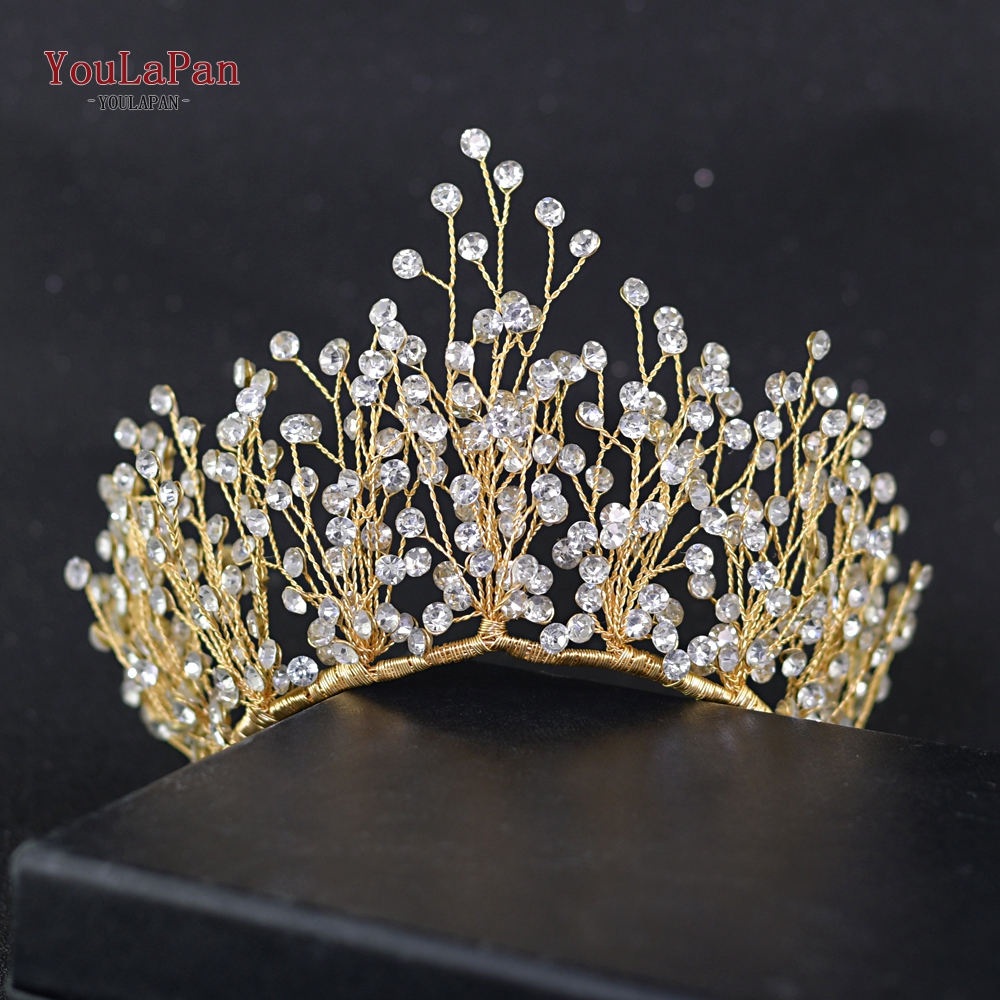 YouLaPan HP193-G little wedding crown children's h... – Grandado