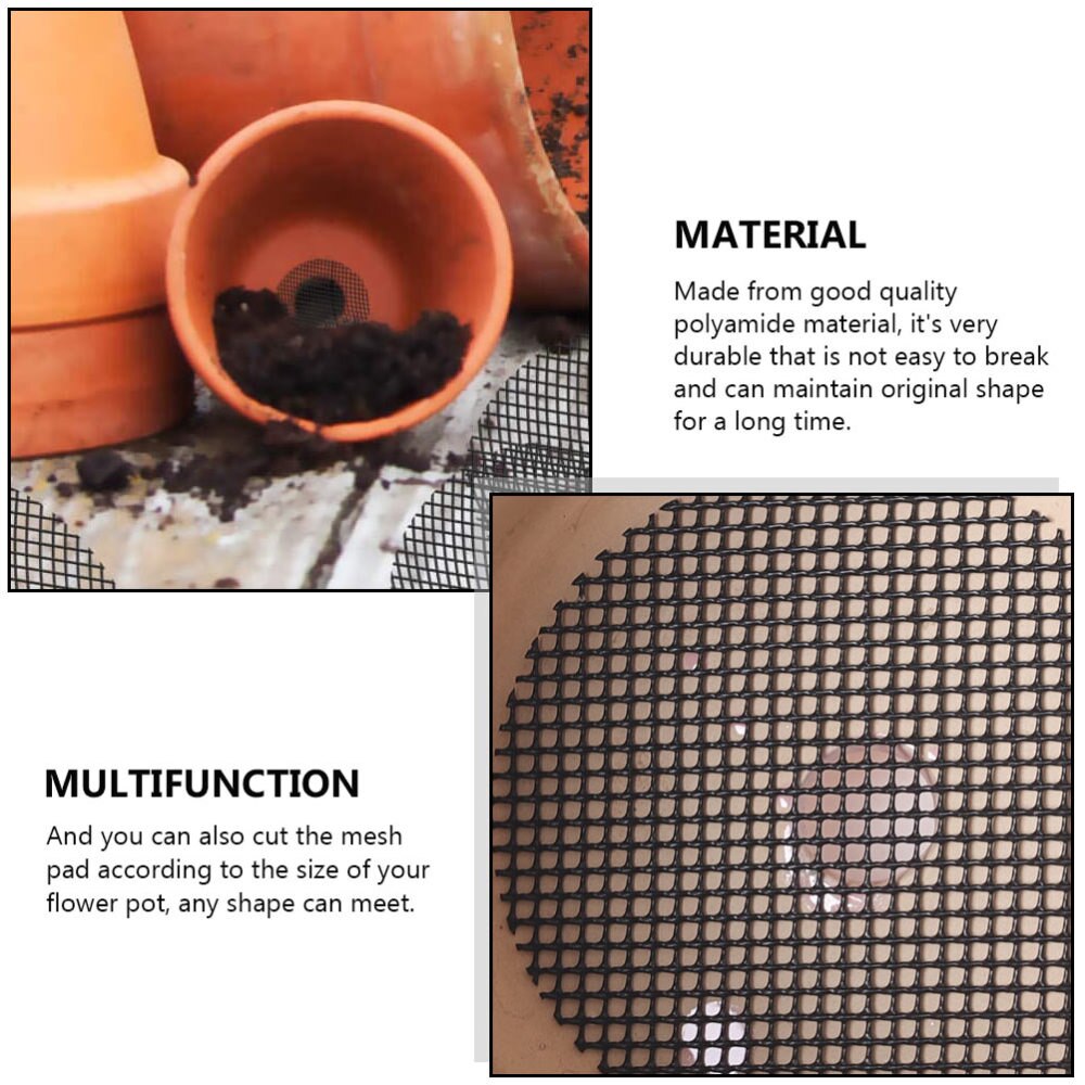 20pcs Bonsai Mesh Drainage Screens Bonsai Pot Bott... – Vicedeal