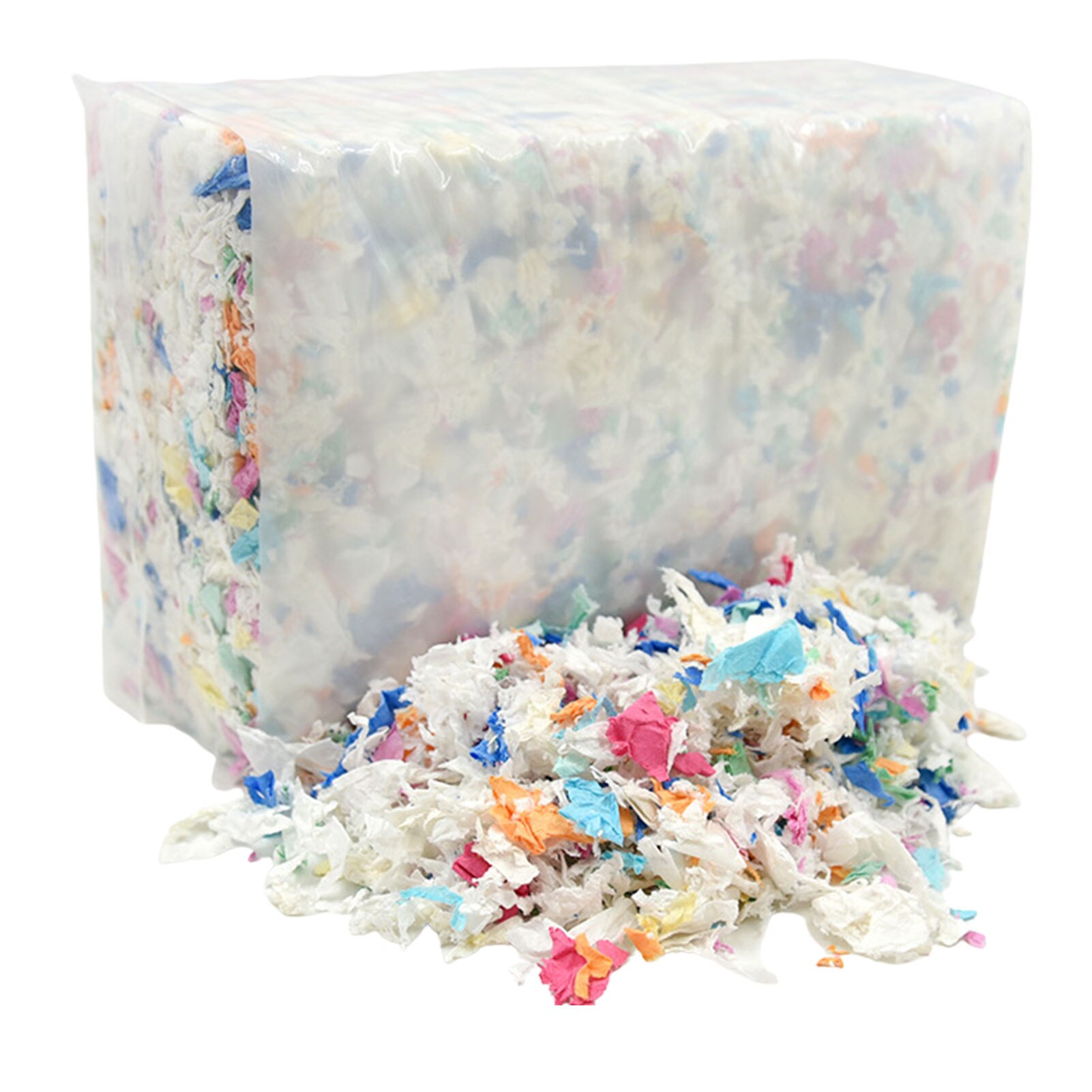 Soft Small Pet Paper Bedding Colorful Paper Litter... – Grandado