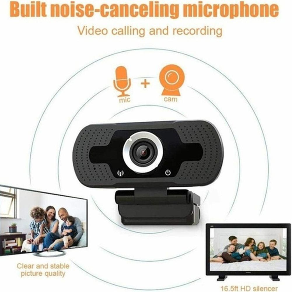 USB 1080p webcam 4K webcam with microphone PC came... – Grandado