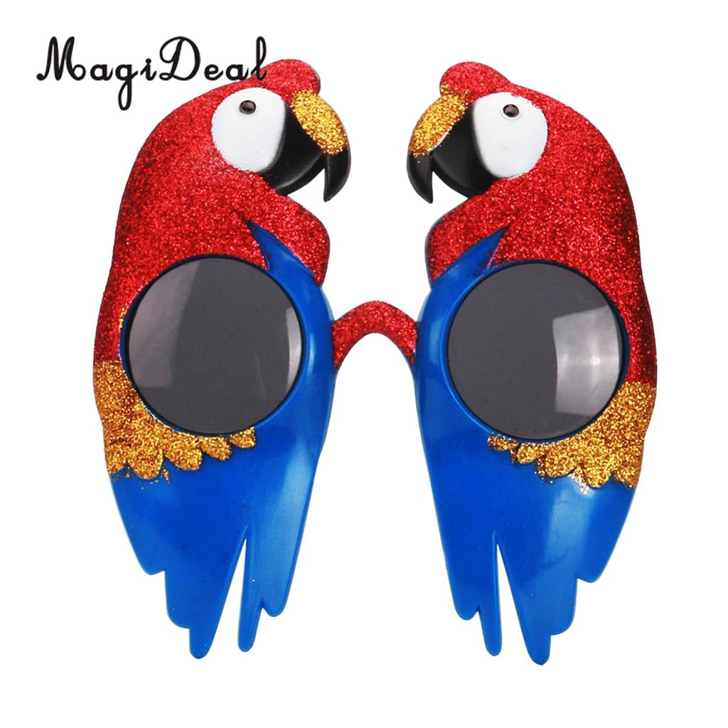 MagiDeal Novelty Fun Bird Parrot Sunglasses Hallow... – Grandado