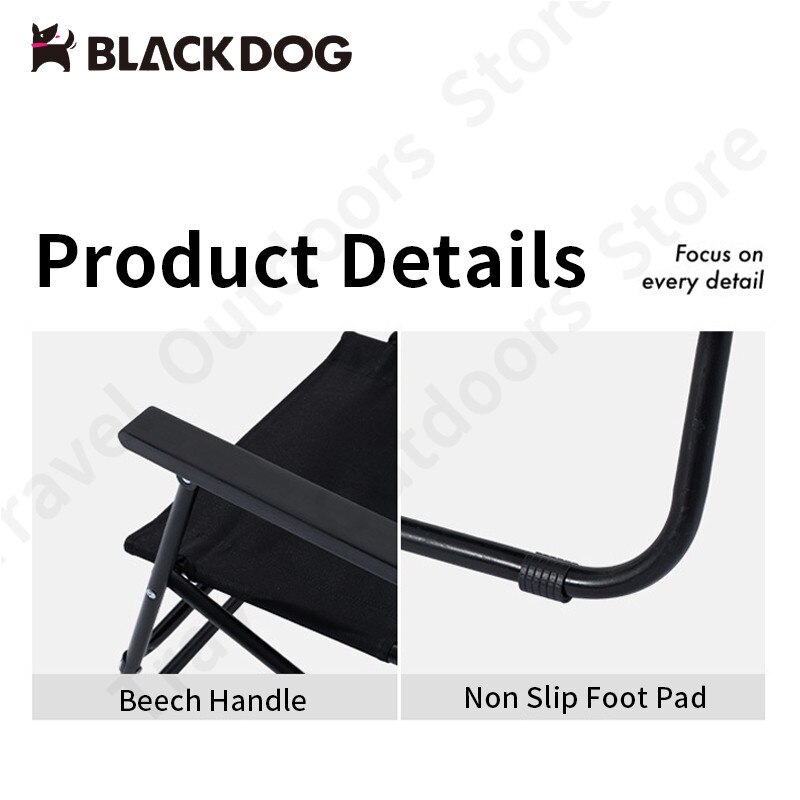 Naturehike-BLACKDOG 3.7kg Folding 1 Person Chair O... – Grandado