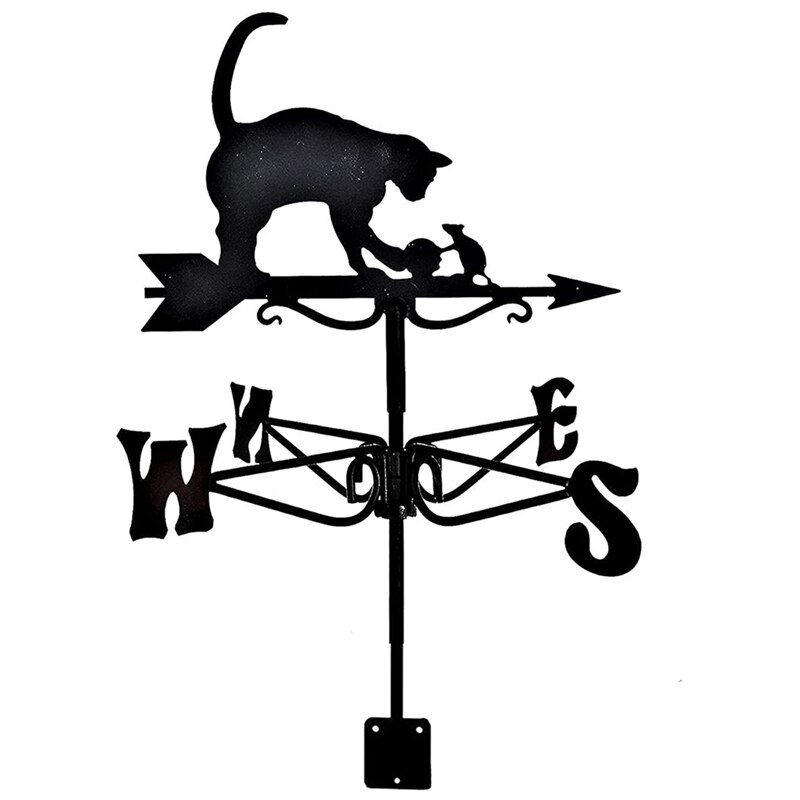 GTBL Metal Cat Decoration Weathercock Farm Scene W... – Vicedeal