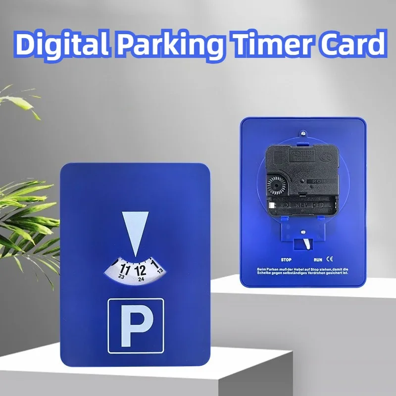 Digital Parking Timer Card Plastic Adjustable Ti... – Grandado