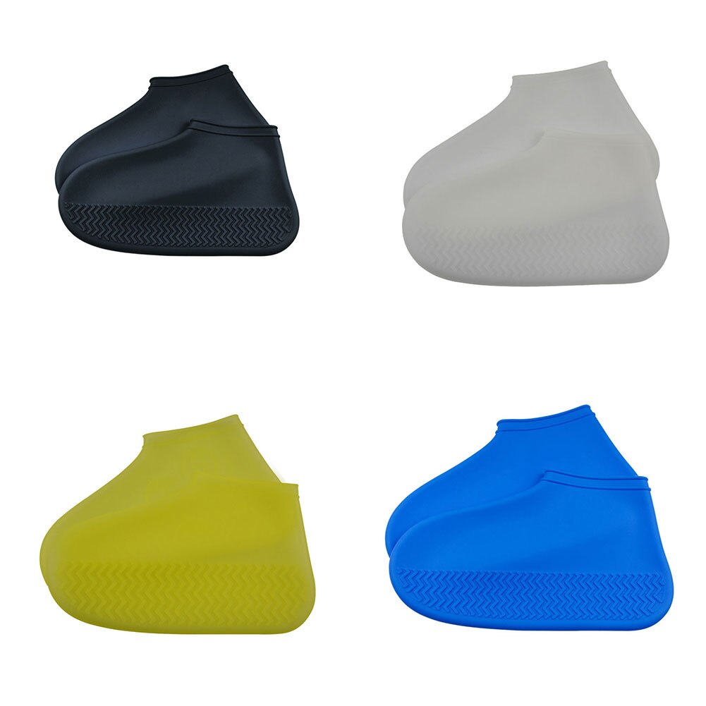 1 Pair Reusable Shoes Covers Waterproof Silicone S... – Grandado