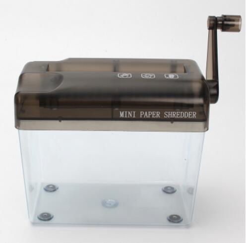 1 pcs Mini Blue Shredder Crusher Destroyer Paper D... – Grandado