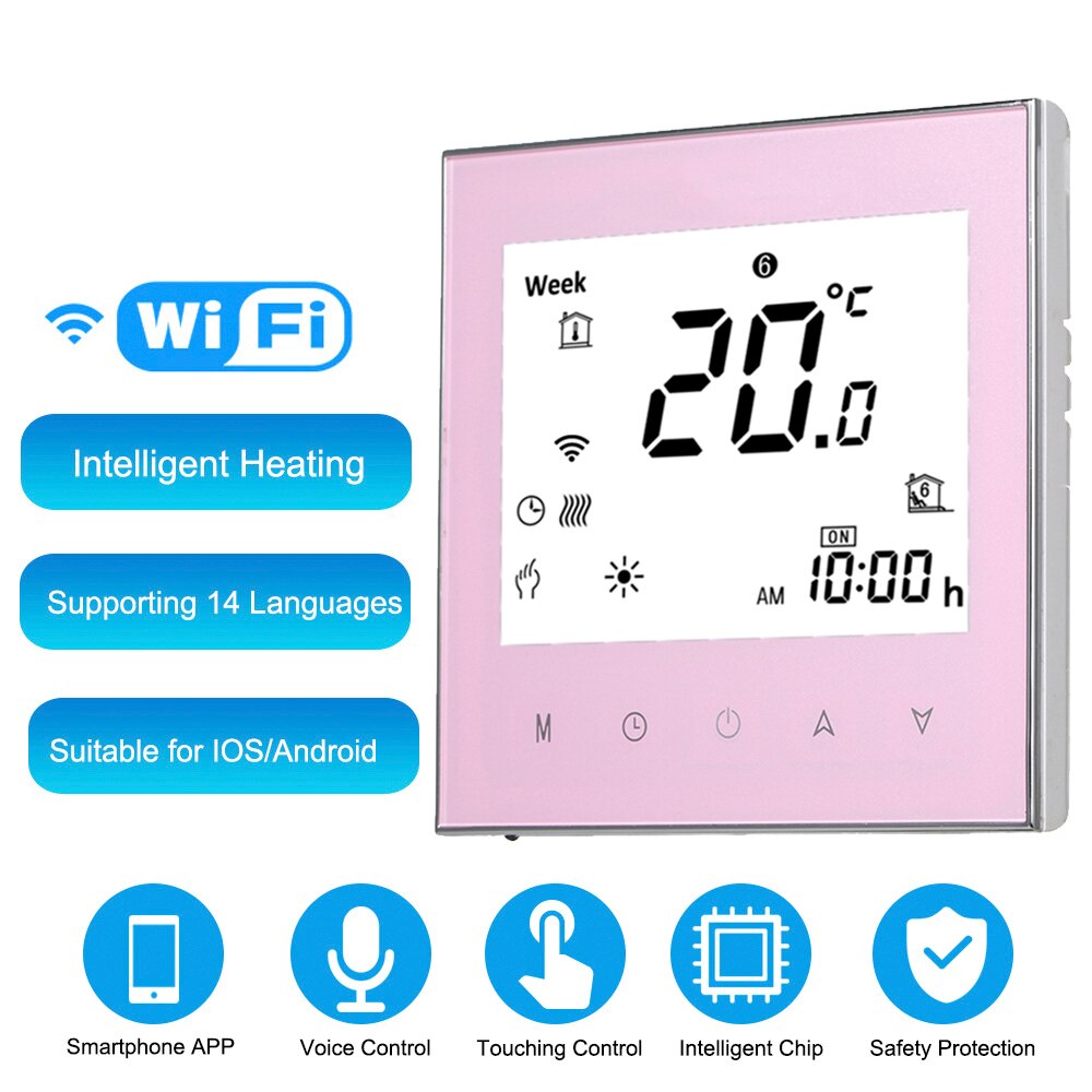Digital Water Heating Thermostat with WiFi Connect... – Vicedeal