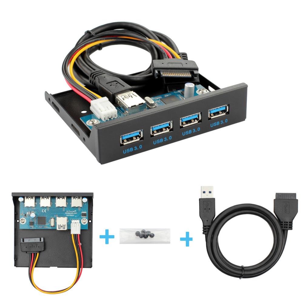 USB Metal Front Panel 20 Pin Connector USB Hub 3.0... – Vicedeal