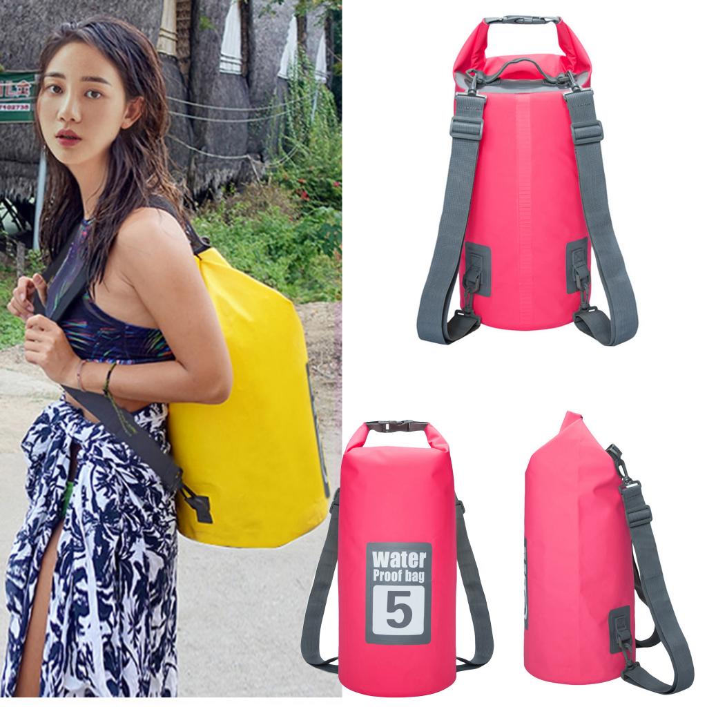 PVC Waterproof Dry Bag Camping Fishing Dry Sack Ba... – Vicedeal