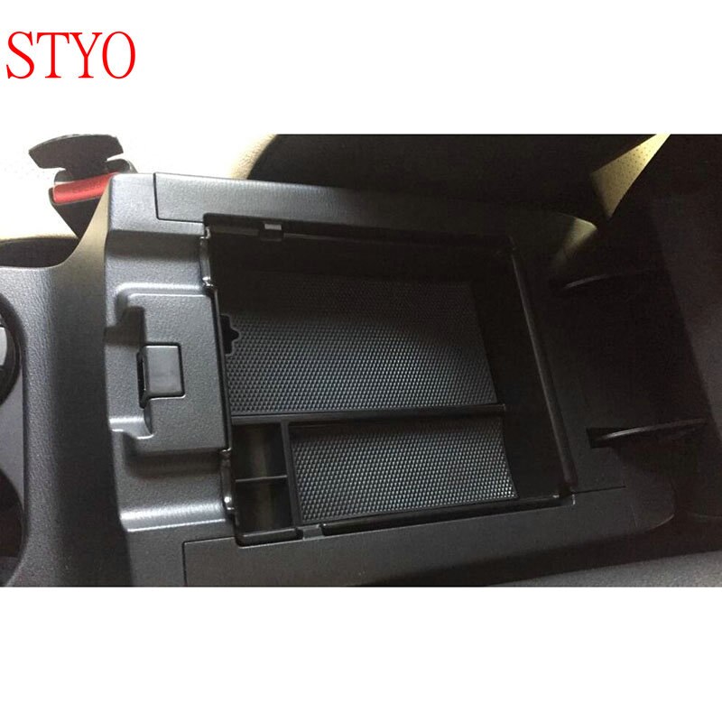 STYO Auto Zwart Interieur Armsteun Opbergdoos Houd... – Grandado