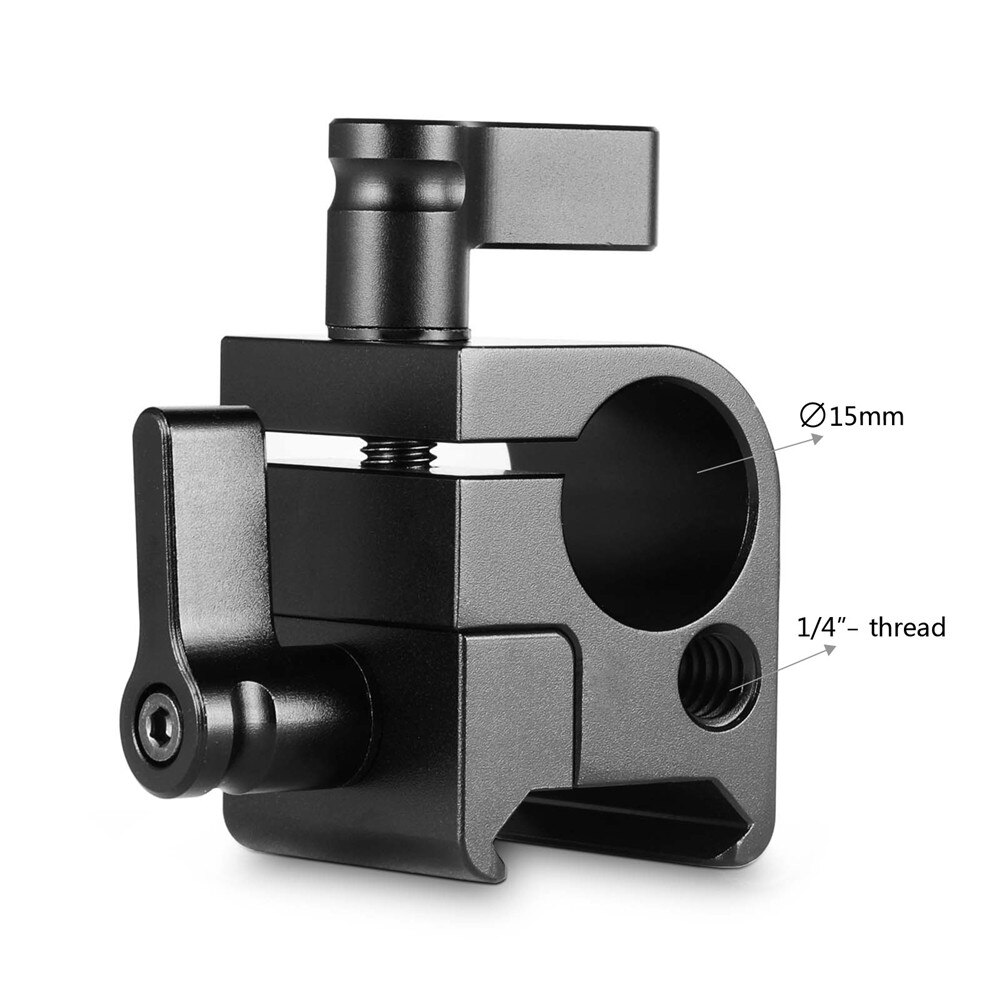 SmallRig SWAT Nato Rail Clamp with 15mm Rod Clamp ... – Grandado