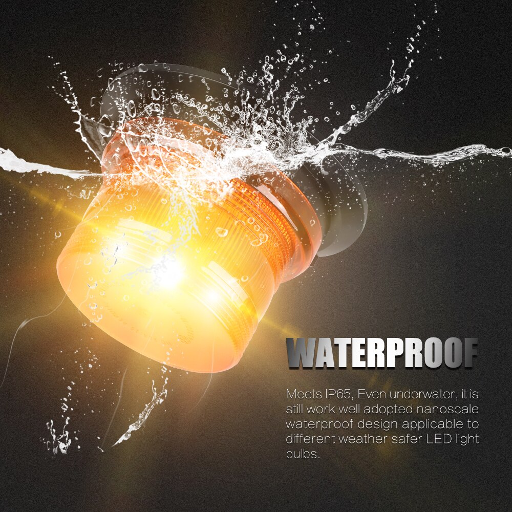 Bogrand Led Rotating Amber Emergency Beacon DC12-2... – Vicedeal