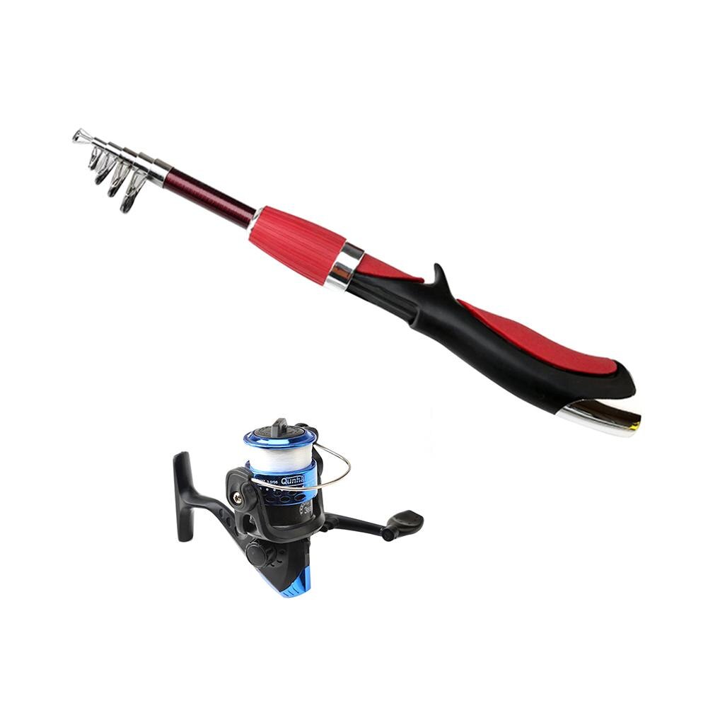 Draagbare Mini Spinning Vissen Combo 1.4M 7 Sectie... – Vicedeal