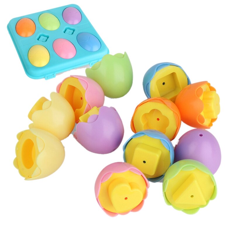 Toddler Egg Set Toys Easter Eggs Smart Capsule Mat... – Grandado