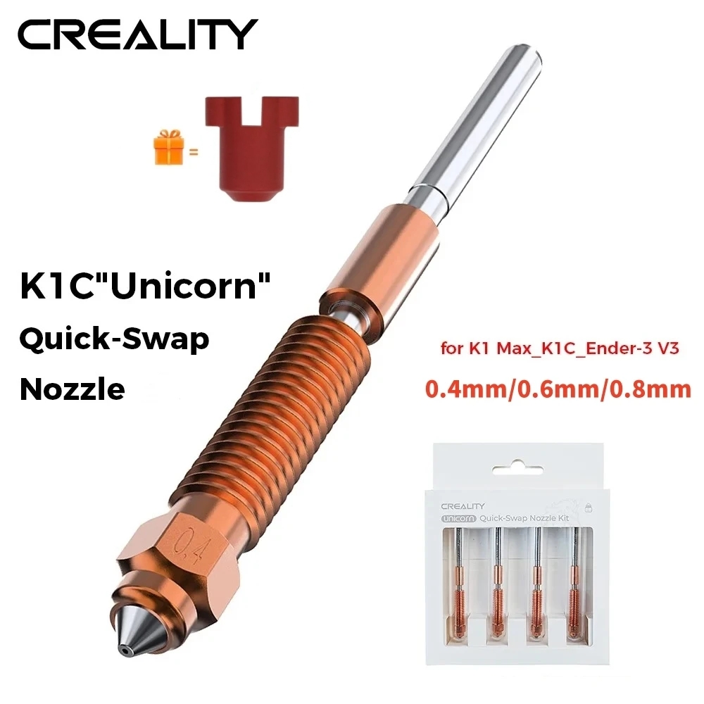 Official Creality K1C Nozzles , Unicorn Quick-Swap... – Grandado
