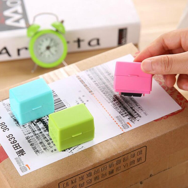 Garbled Secret Scroll Wheel Privacy Smear Stamps C... – Vicedeal