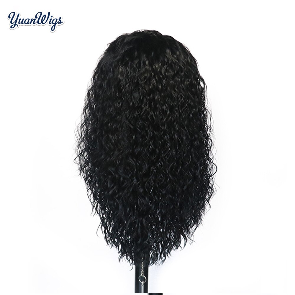 YuanWigs 180% Density Long Loose Curly Synthetic L... – Grandado