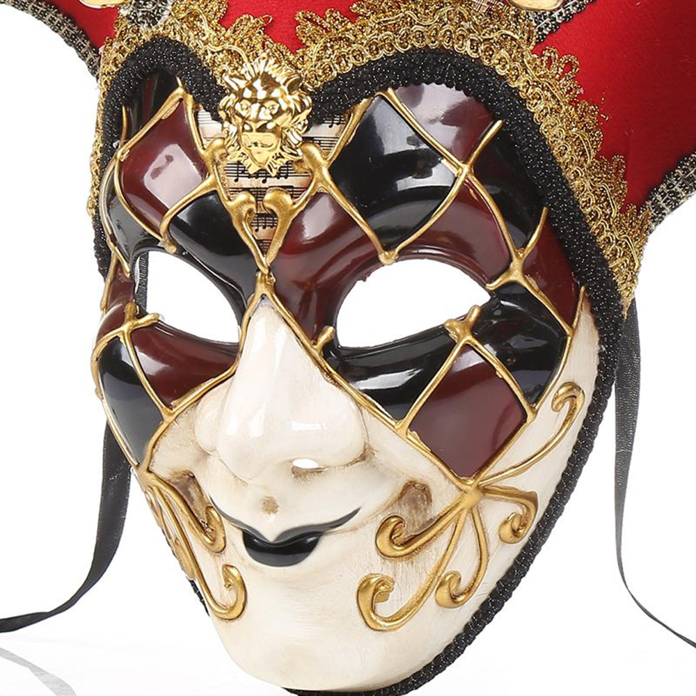Party Crack Mask Venetian Masquerade Masks Full Fa... – Grandado