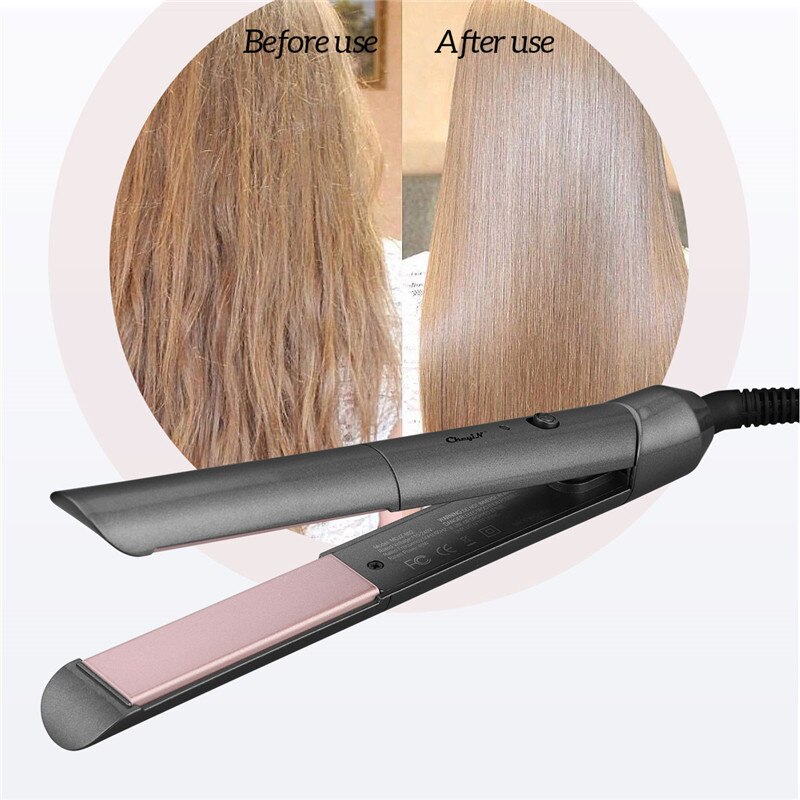 Straightening Irons Tourmaline Ceramic Fast Warm-u... – Vicedeal