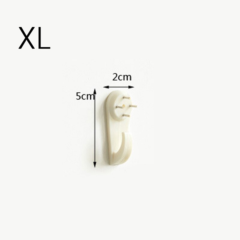 10pcs Seamless Nail White Plastic Invisible Wall M... – Vicedeal