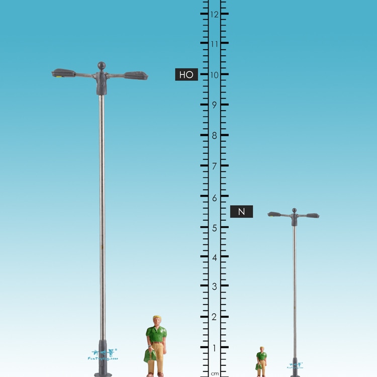 3/PCS Model Railway Train Lamp Post Street Lights ... – Grandado
