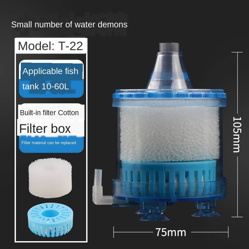 Fish Tank Pneumatic Filter Water Sprite Aquarium M... – Grandado