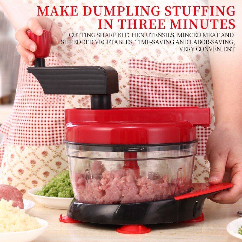 Multi-funktion Gemüse Cutter Manuelle Fleischwolf ... – Vicedeal