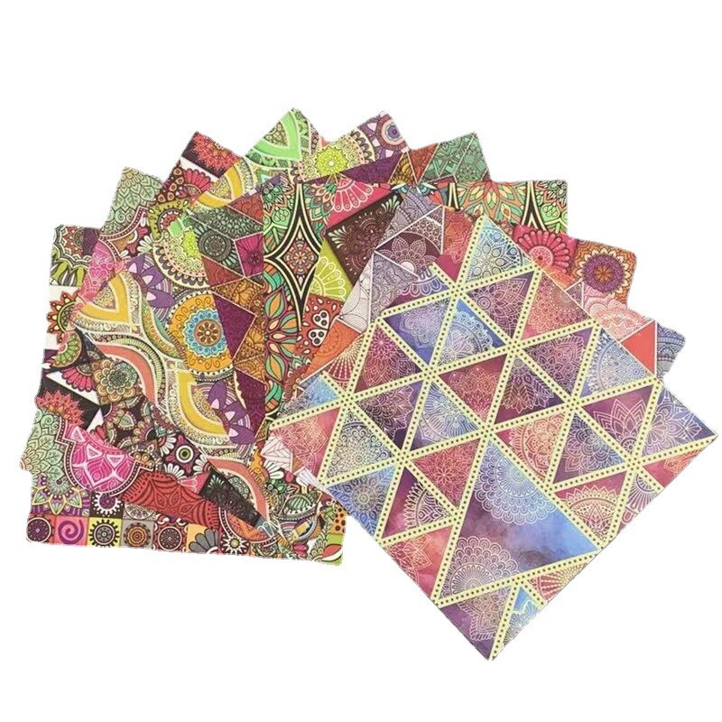 15Cm 48Pcshandmade Papier Origami Antieke Afdrukke... – Grandado