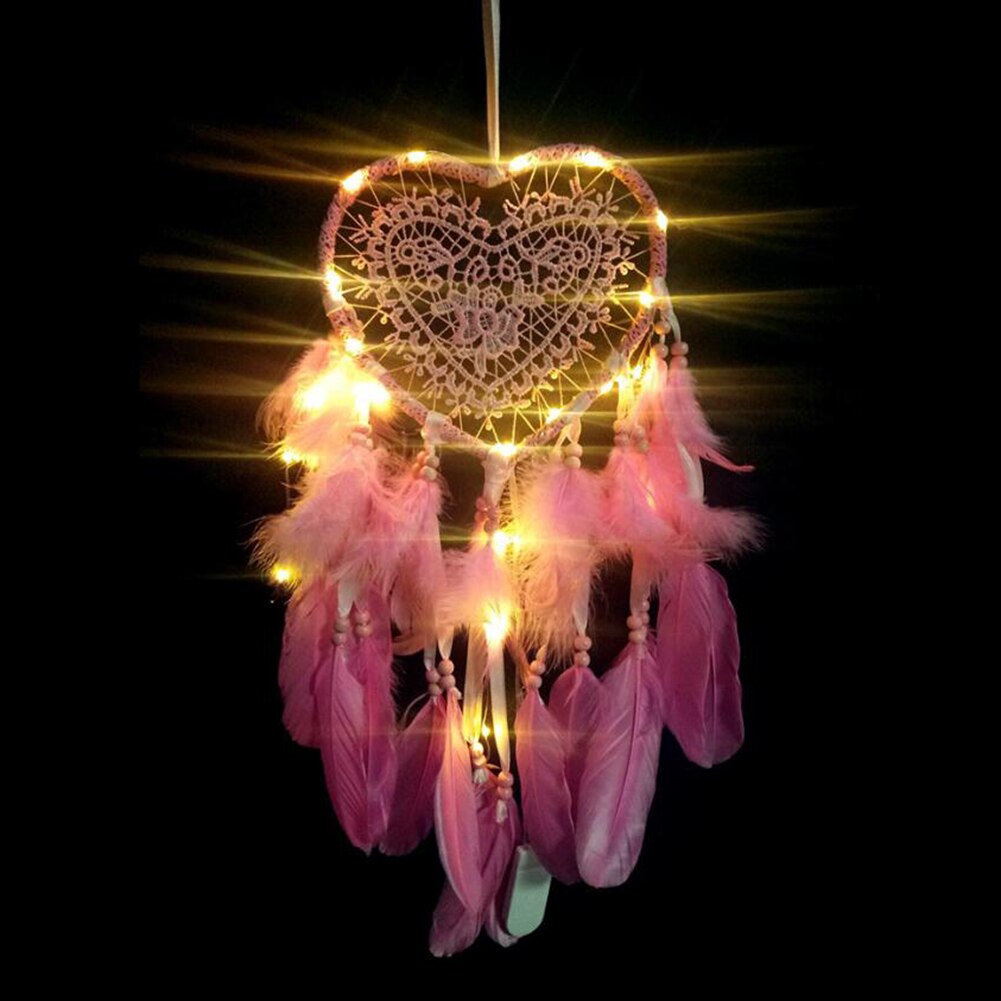 Dream Catcher Dreamcatcher Led Light Up Veer Muur ... – Vicedeal