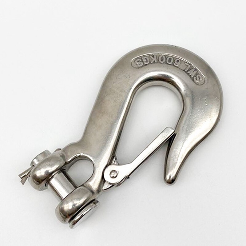 Loading Stainless Steel Swivel Lifting Hook With L... – Vicedeal