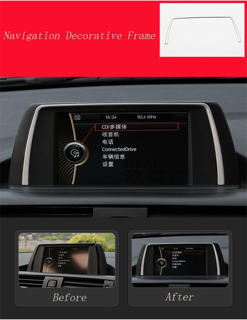 For BMW F20 F21 Navigation Decorative Frame Strip ... – Grandado