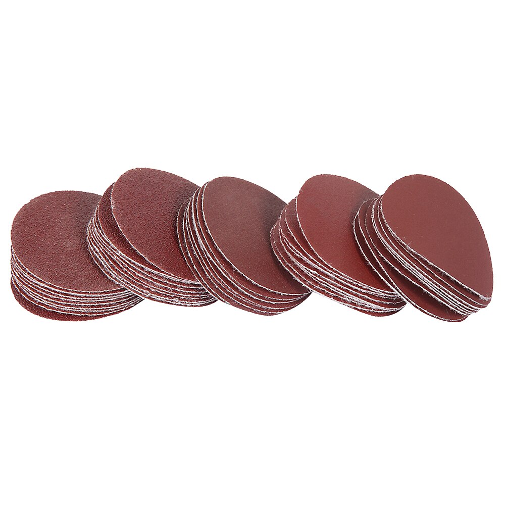 100PCS/Set 2'' Disc flocking sandpaper set-various... – Grandado