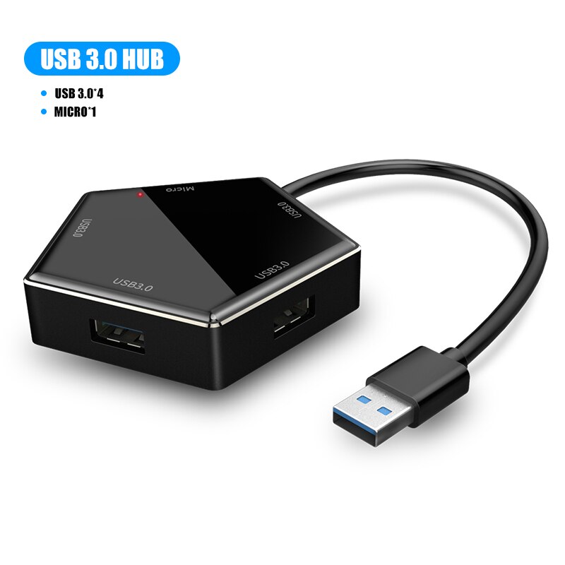 5 in 1 USB 3,0 Hub Für Laptop Adapter PC Computer ... – Vicedeal