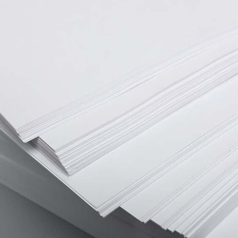 Square White Kraft Paper sketchbook watercolor pap... – Grandado