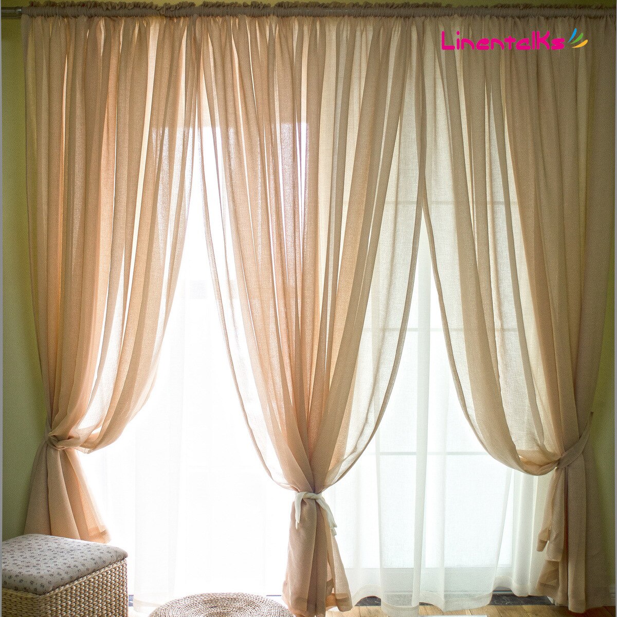 Solid color Curtains for Living Room Decoration Mo... – Grandado