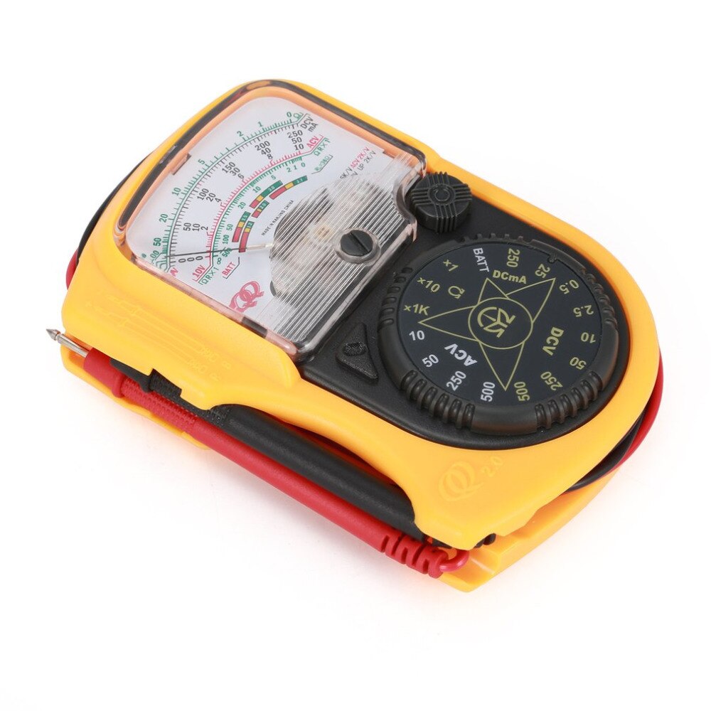 QQ2.0 Mini Pocket Pointer Analog Multimeter AC/DC ... – Grandado